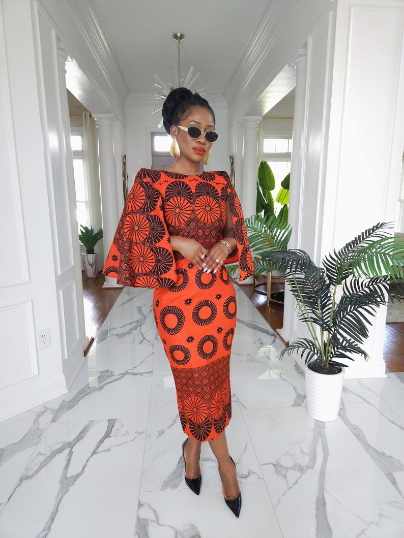 Ayo Midi Dress - Etsy