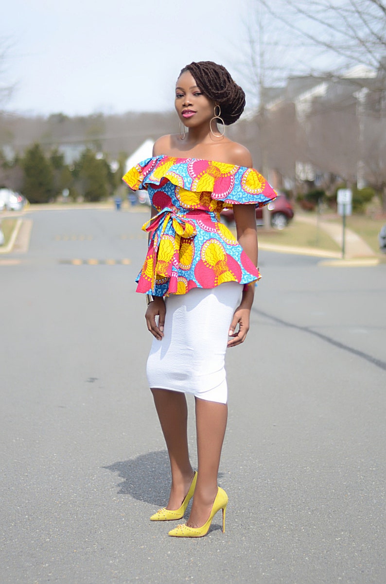 Tia Top (belted) - Etsy