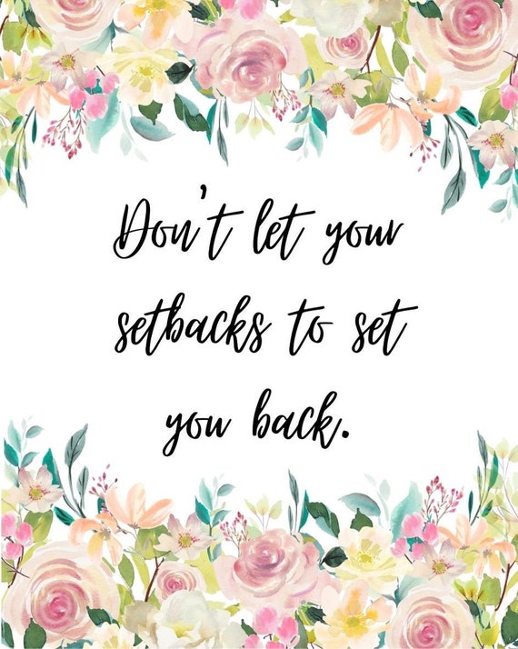 Floral Printable Card - Etsy