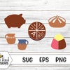 Concha, Pan Dulce, Mexican Sweet Bread SVG Bundle - Etsy