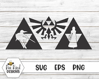 Zelda Game, Legend of Zelda, Z Bundle, Logo Zelda Svg, Cricut Files ...
