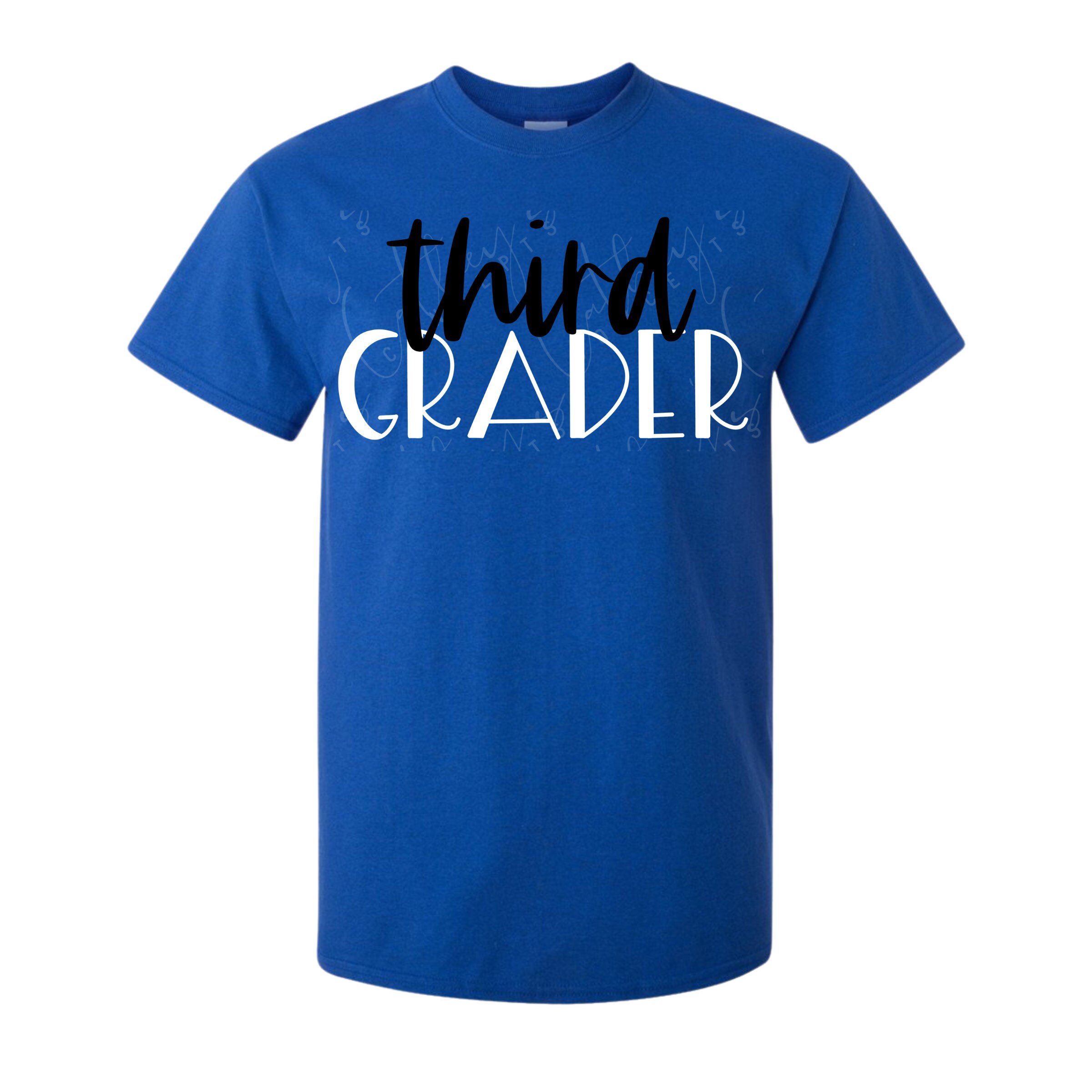 Third Grader Stacked Words PNG Design // School PNG Design // Instant ...