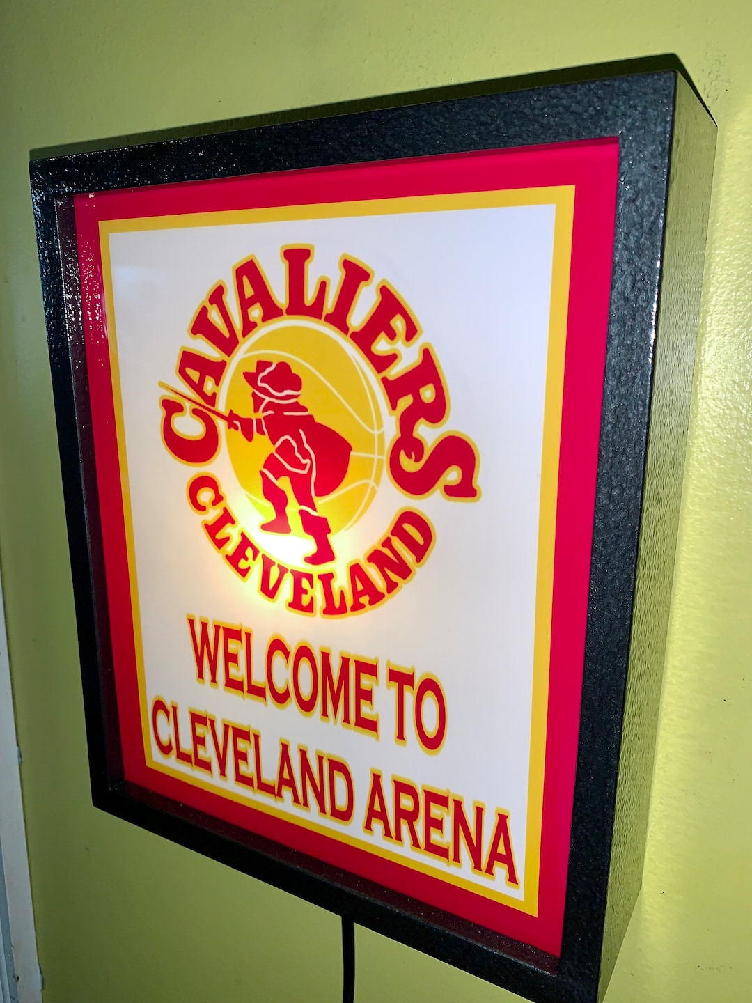 Cleveland Cavs Cavaliers Basketball Throwback Stadium Bar Man Cave ...