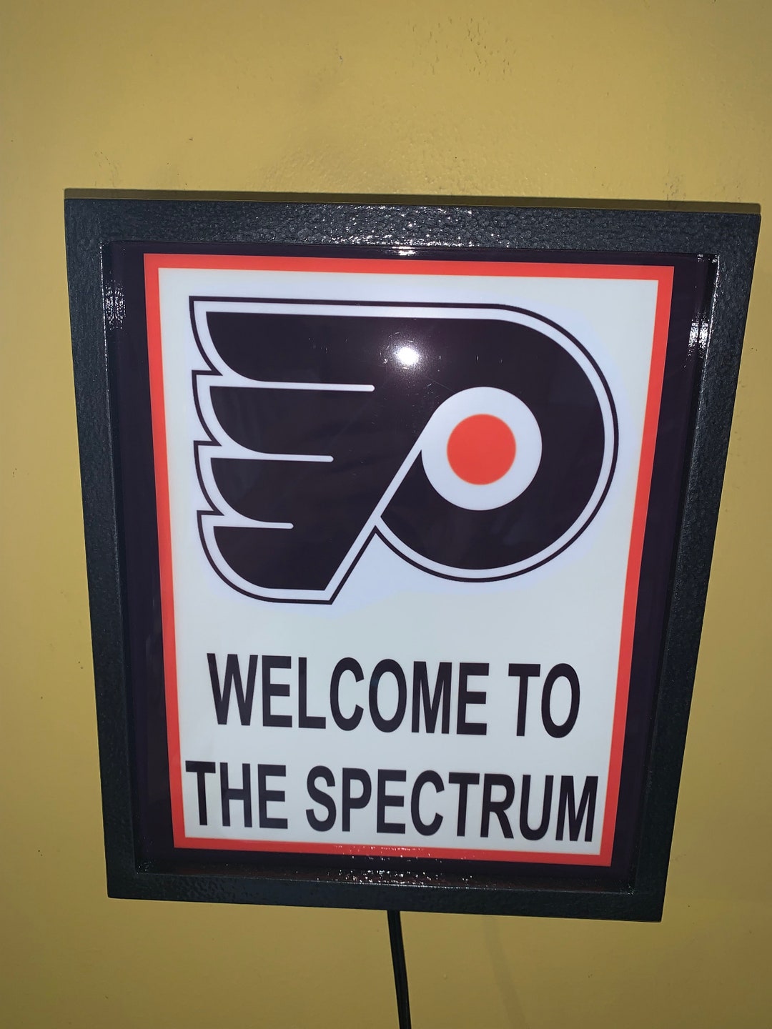 Philadelphia Flyers Hockey Throwback Stadium Bar Man Cave Lighted ...