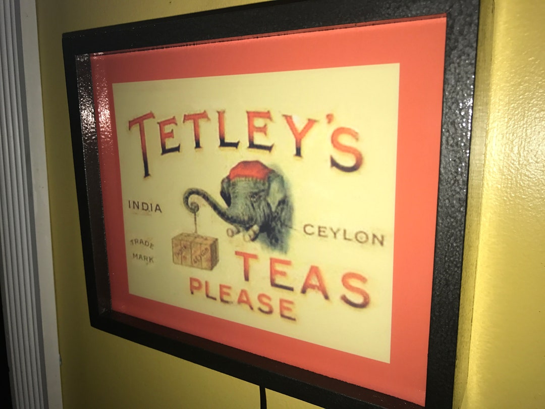 Tetley's Tea Coffee Shop Kitchen Diner Restaurant Retro Lighted ...