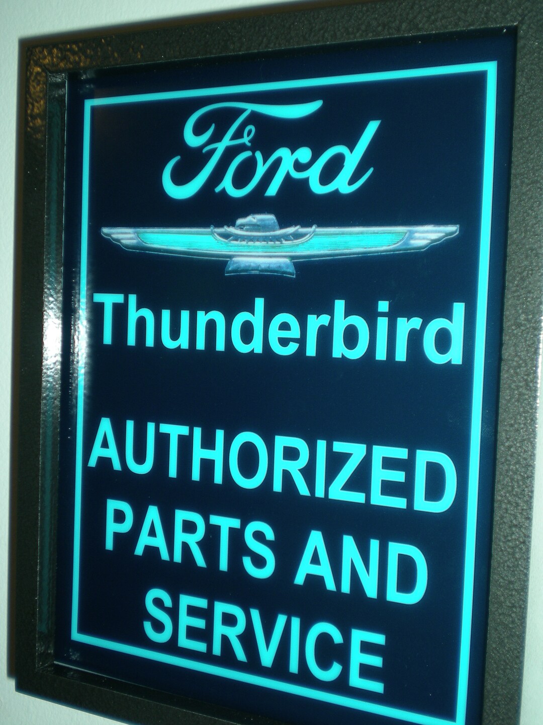 Ford Thunderbird T-bird Motors Authservice Auto Dealership Garage ...