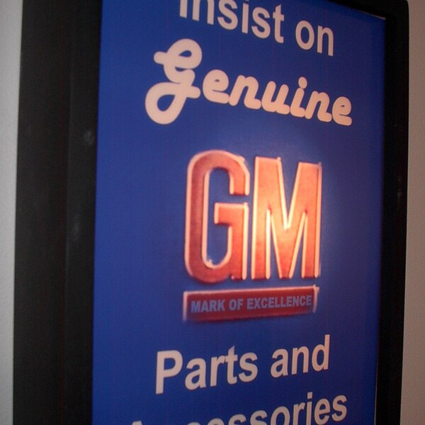 General Motors Sign - Etsy