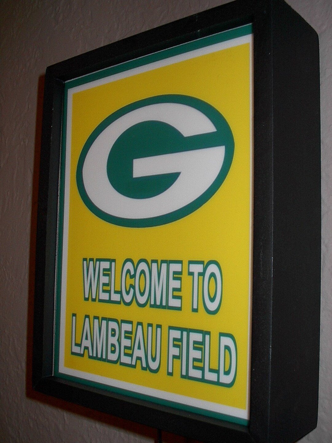 Green Bay Packers Football Stadium Bar Man Cave Retro Lighted ...