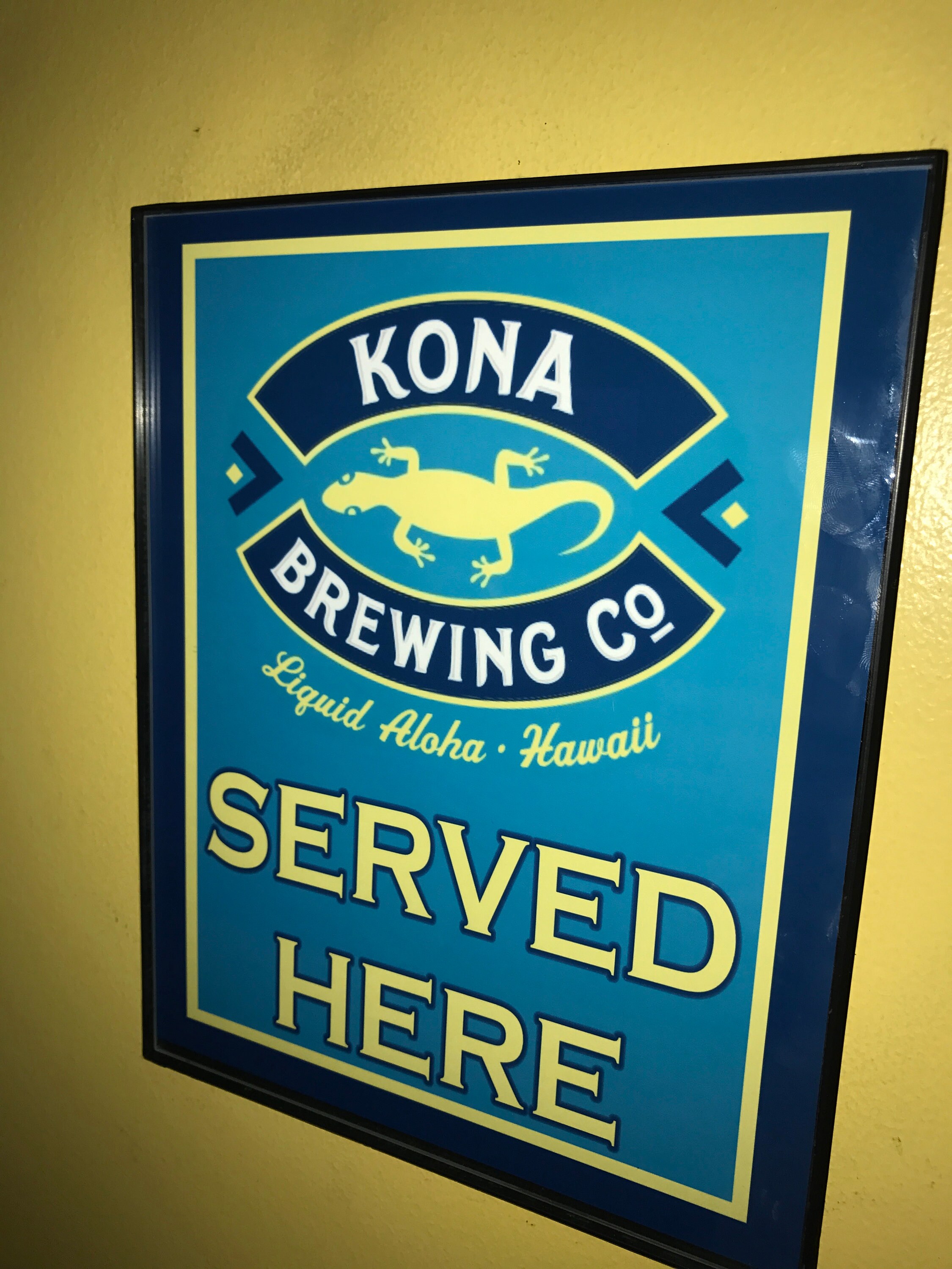 Kona Hawaii Beer Bar Framed Advertising Print Man Cave Sign - Etsy Canada