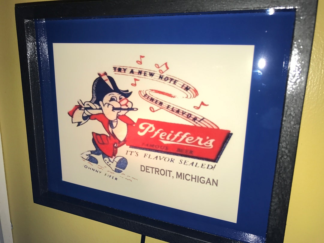 Pfeiffer's Detroit Beer Bar Man Cave Lighted Advertising Sign - Etsy