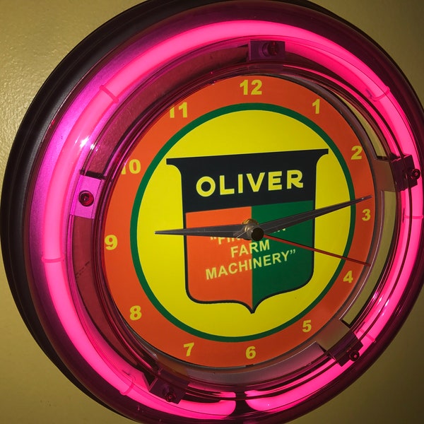 Oliver Neon Sign - Etsy