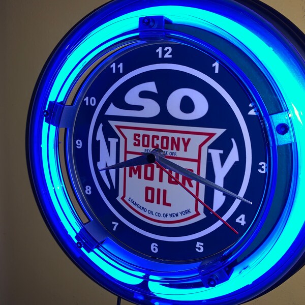 Standard Oil Neon Sign - Etsy