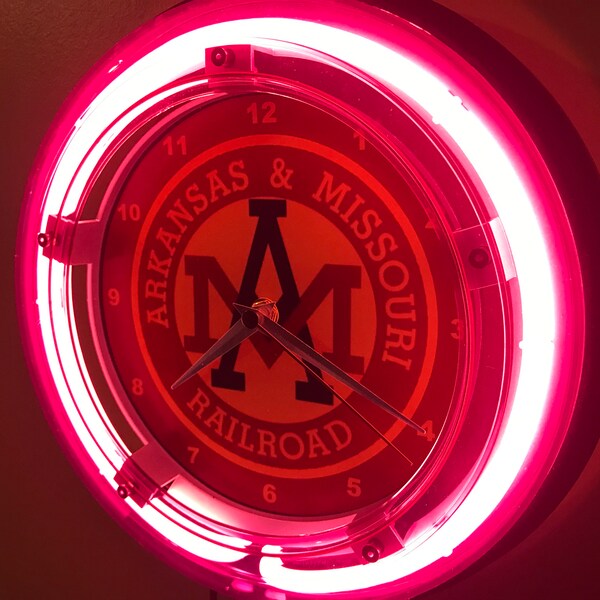 Neon Railroad Sign - Etsy