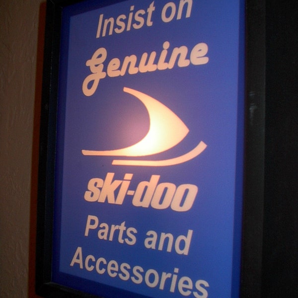 Ski Doo Sign - Etsy