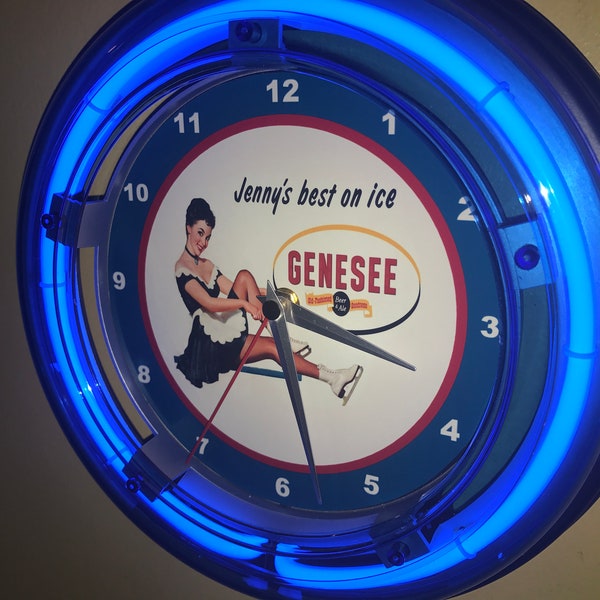 Genesee Beer Clock - Etsy