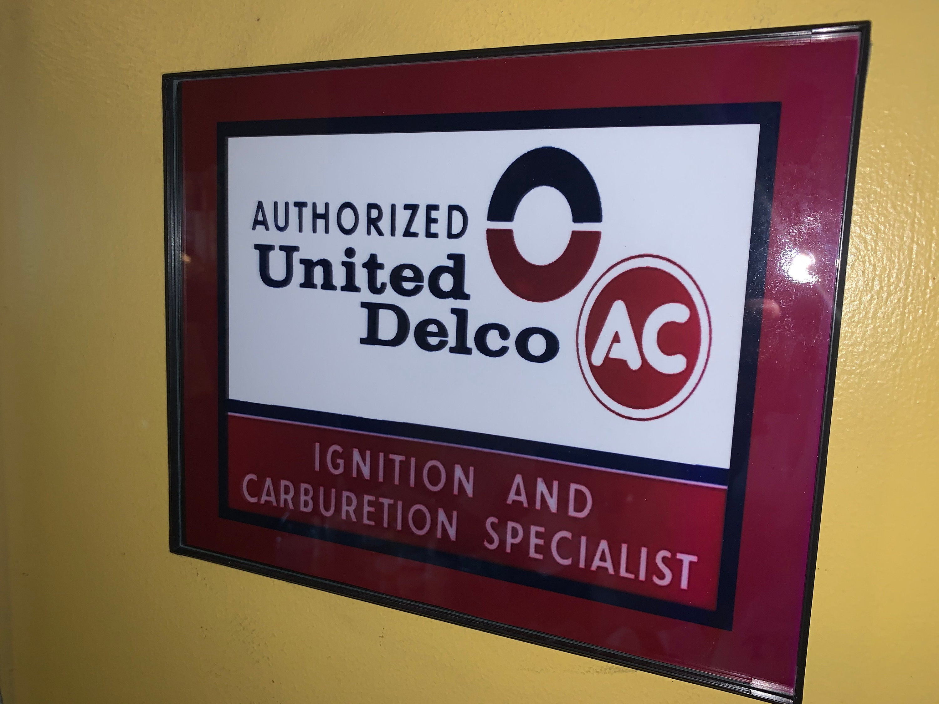 Ac Delco Sign for sale | Only 2 left at -75%