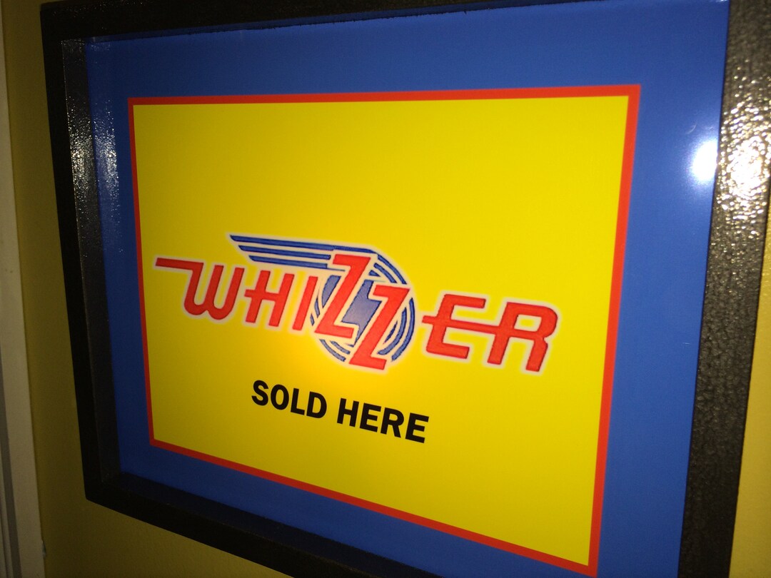 Whizzer Scooter Motor Bike Motorcycle Dealership Garage Mechanic Man ...