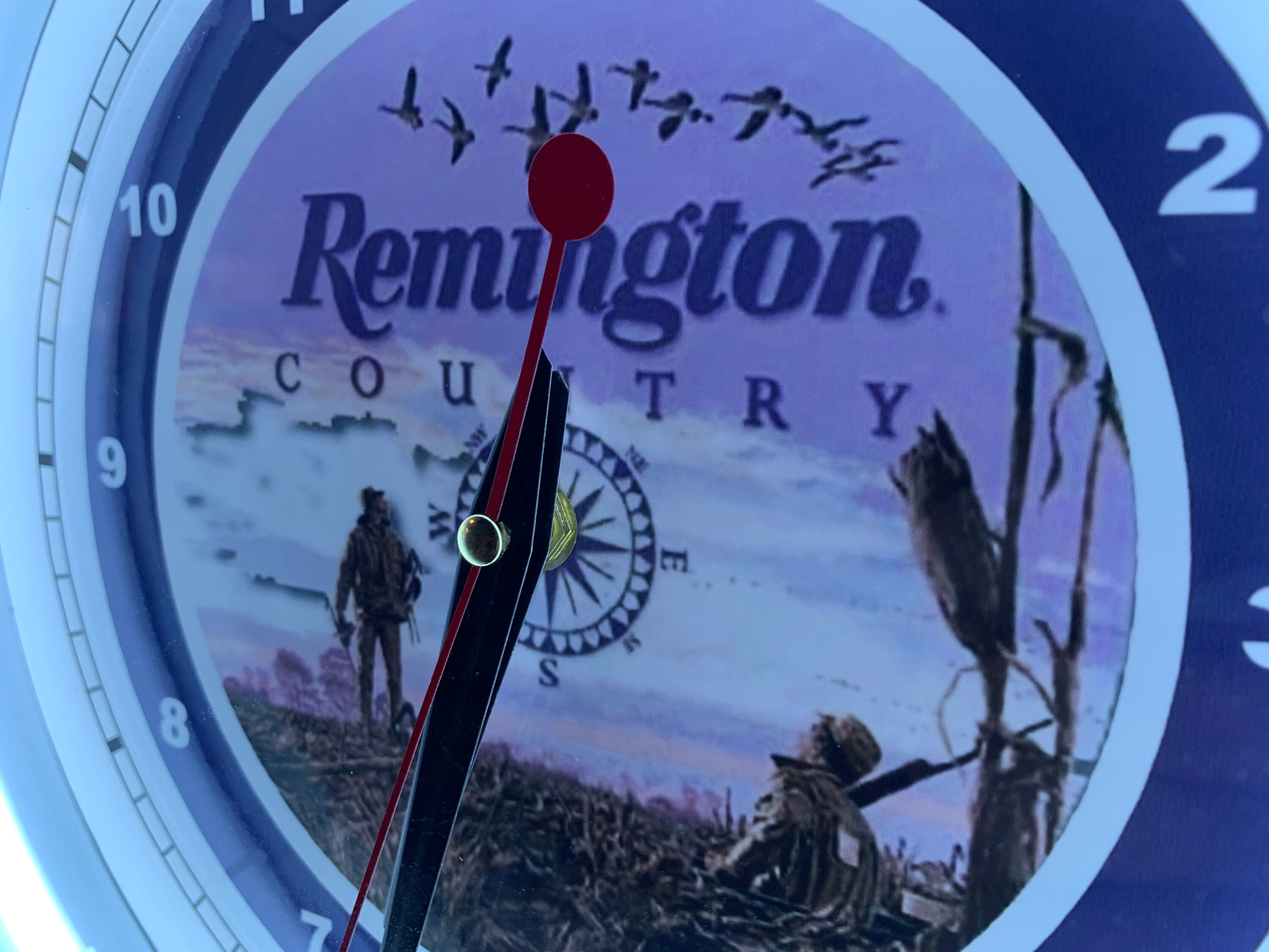 Remington Firearms Shotgun Duck Hunting Lodge Cabin Bar PURPLE Neon ...