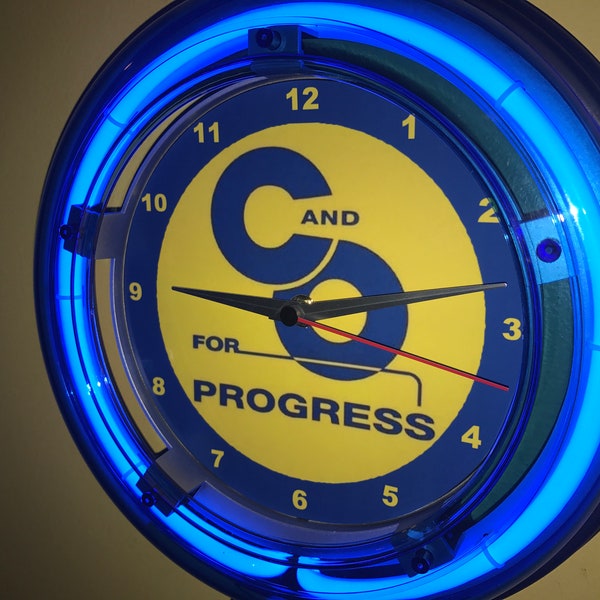 Neon Railroad Sign - Etsy