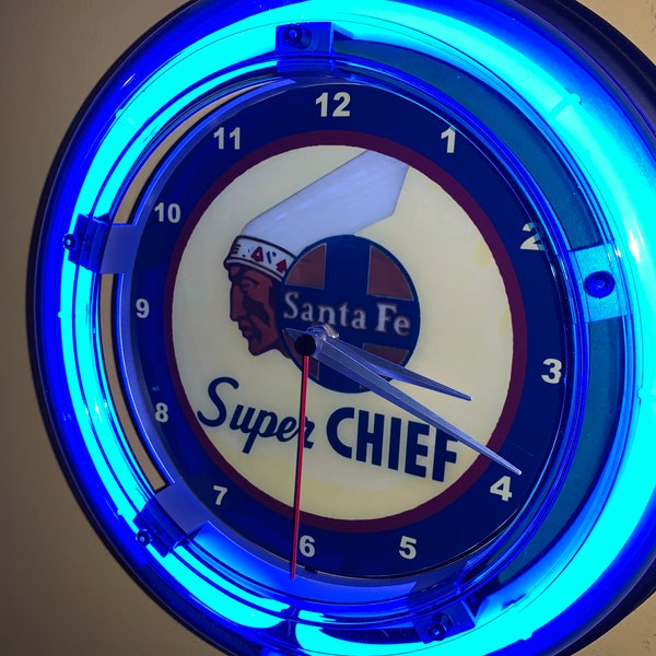 Neon Railroad Sign - Etsy