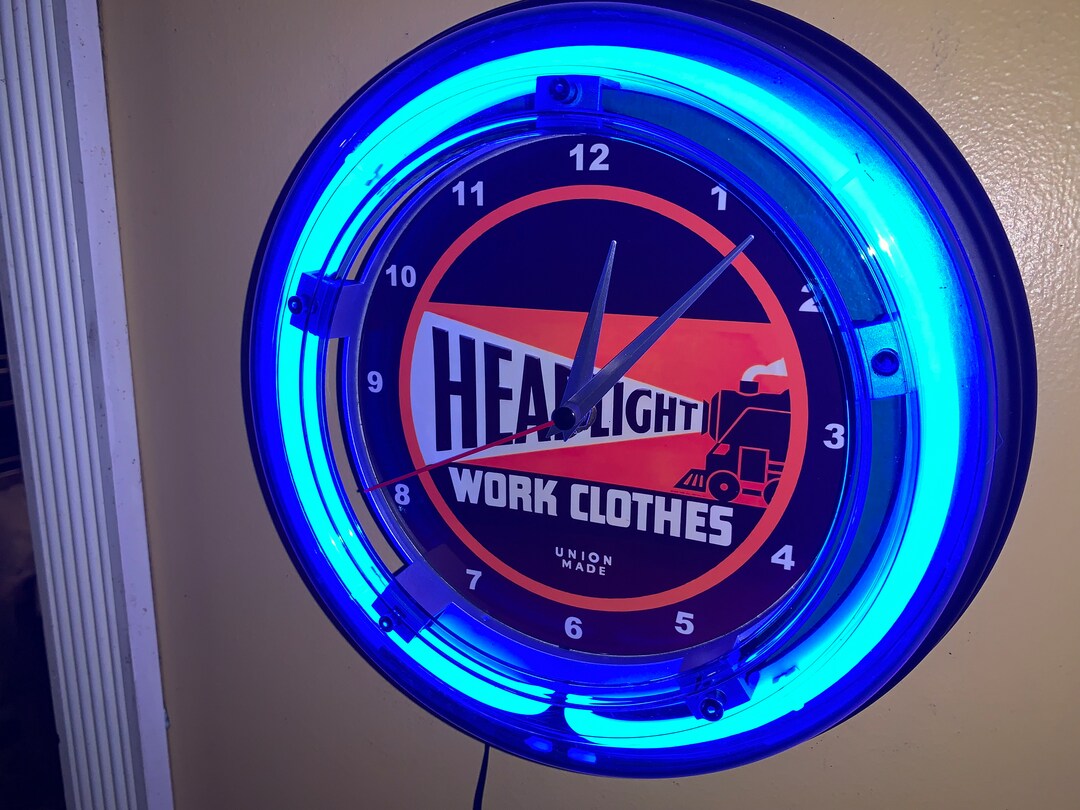 Headlight Work Clothes Train Railroad Clothing Store Display Man Cave ...