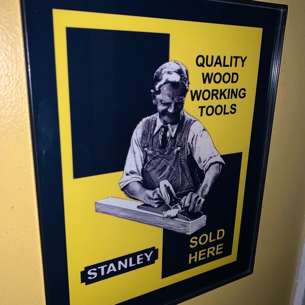 Stanley Tools Sign - Etsy