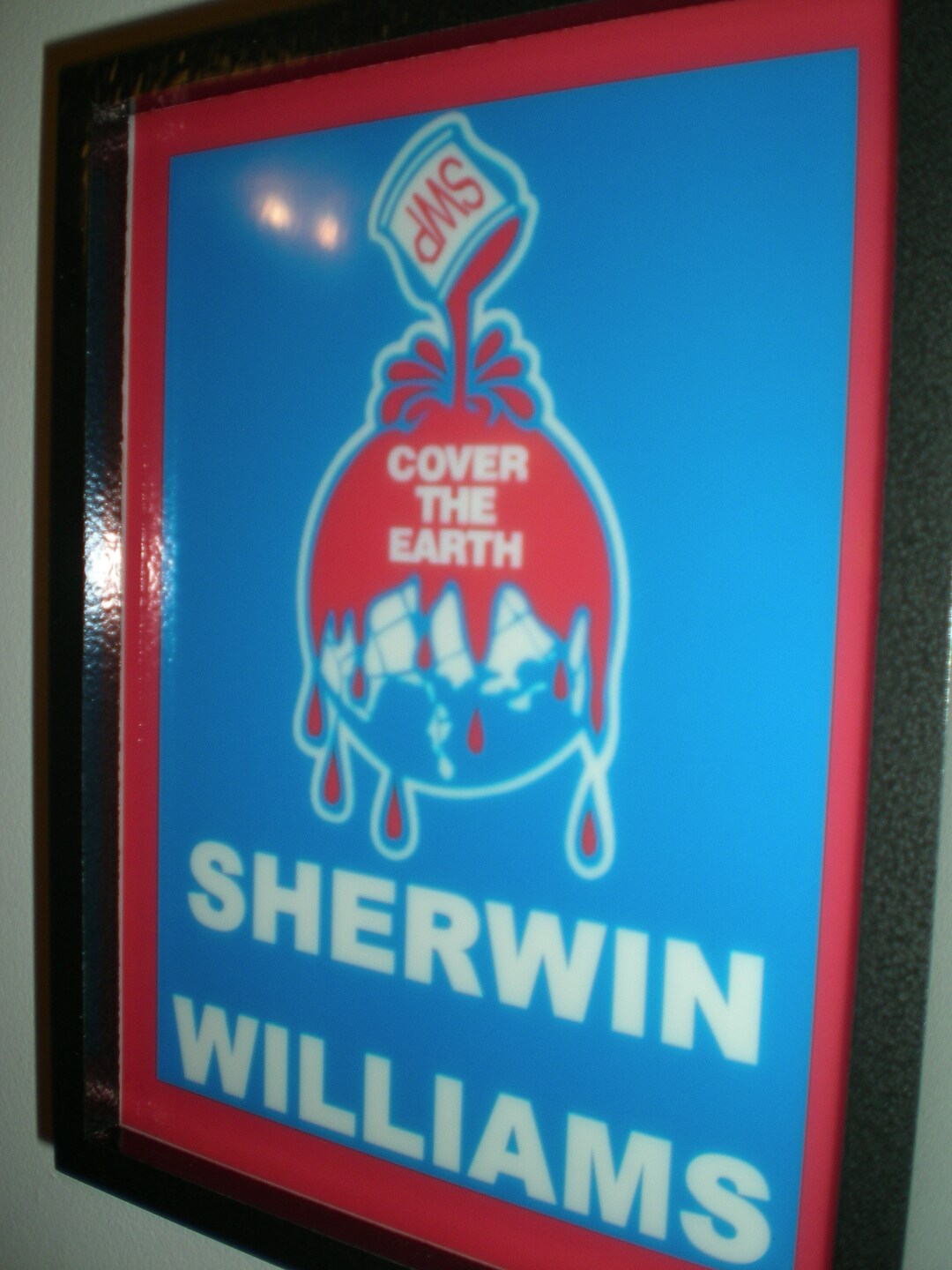 Sherwin Williams Paint Painter Hardware Store Shop Garage Man Cave ...