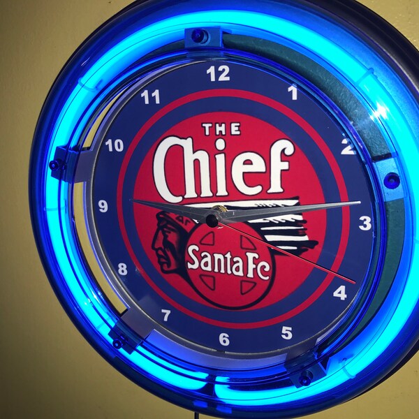 Neon Railroad Sign - Etsy