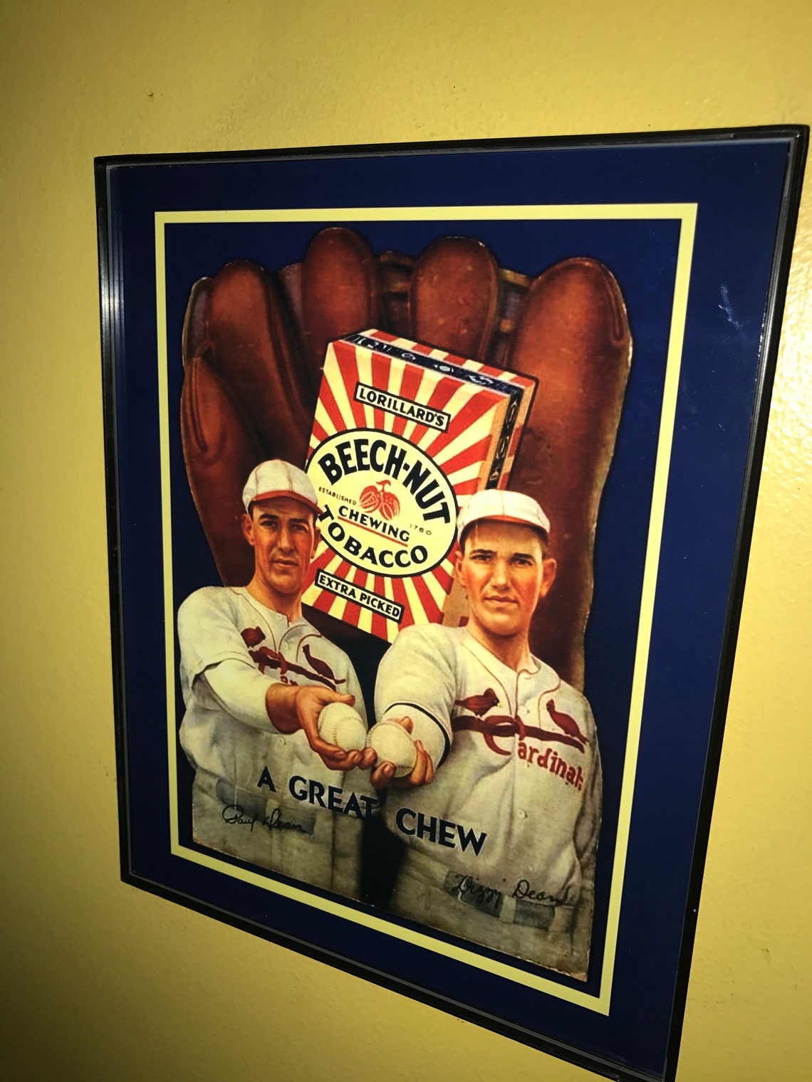 Beech Nut Dizzy Dean Brothers St. Louis Cardinals Baseball - Etsy