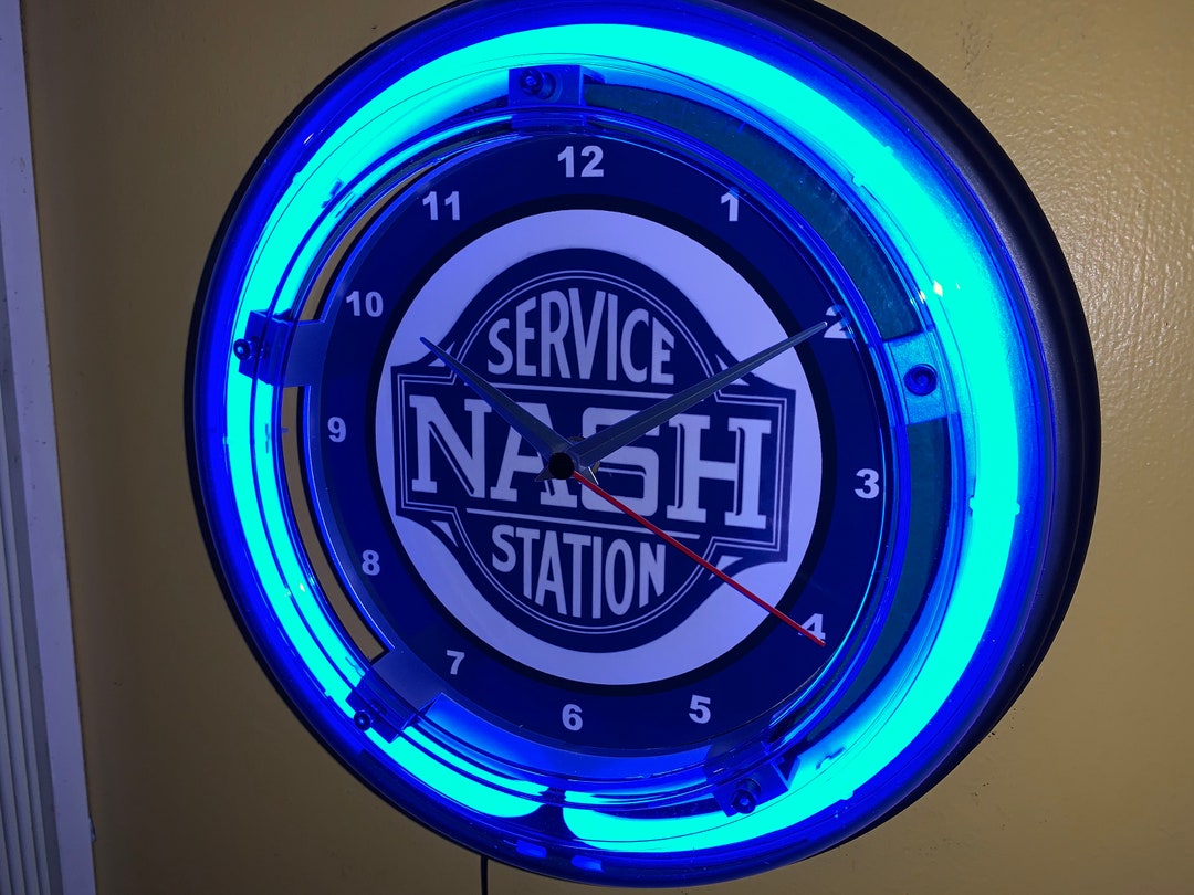 Nash Service Station Motors Auto Garage Mechanic Man Cave Bar Retro ...