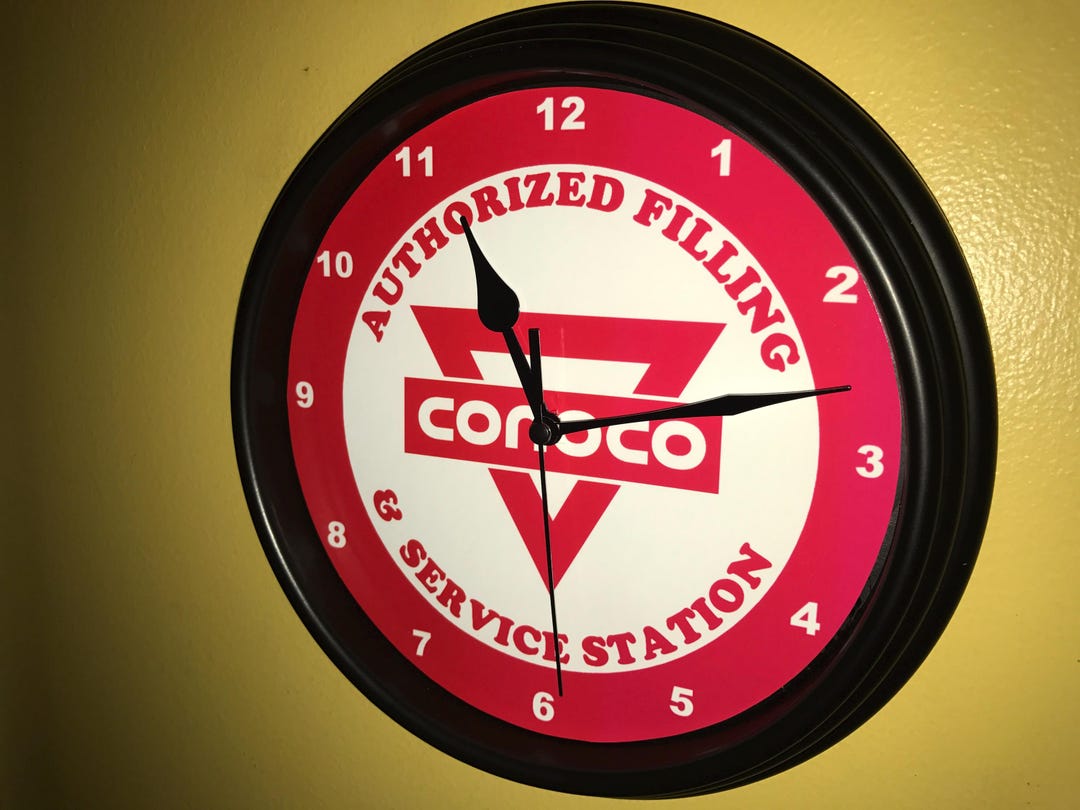 Conoco LOGO Authfilling Oil Gas Service Station Garage Mechanic Bar ...