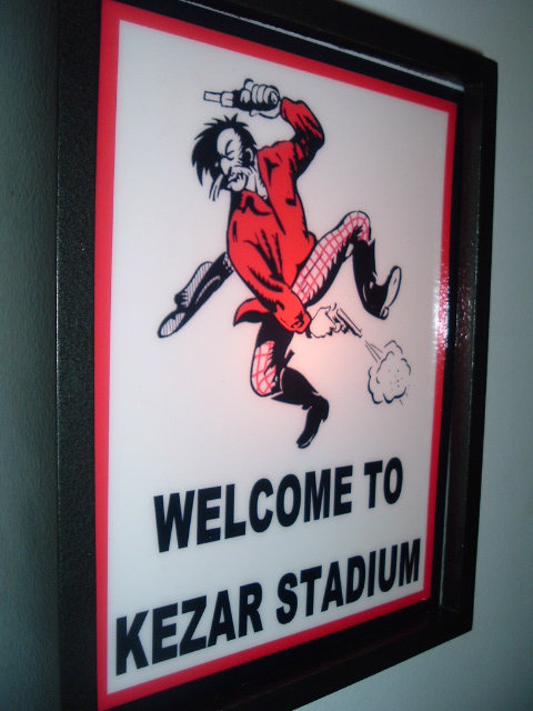 San Francisco 49ers Niners Football Throwback Stadium Bar Man Cave ...