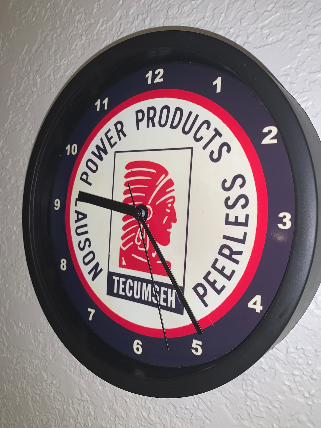 Tecumseh Lauson Small Engine Repair Shop Advertising Man Cave Black ...