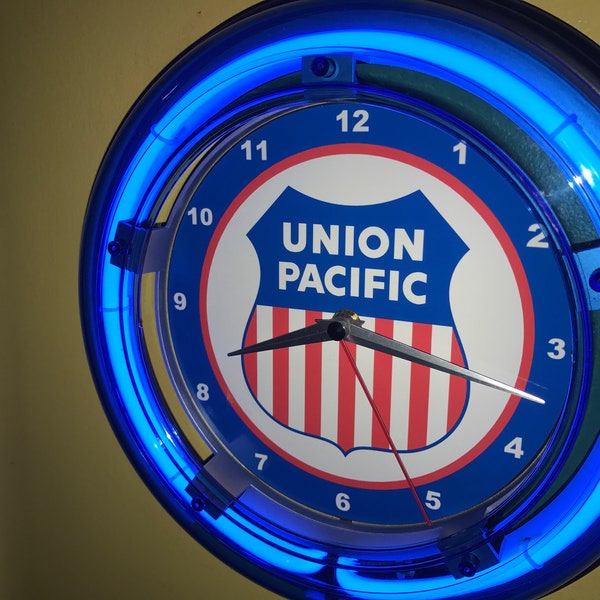 Neon Railroad Sign - Etsy