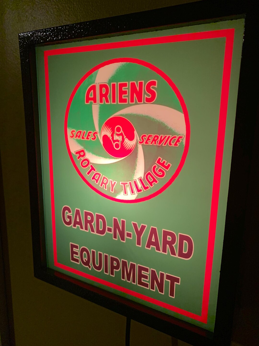 Ariens Rotary Tillage Lawnmower Yard Equipment Farm Tractor Farmer Barn ...