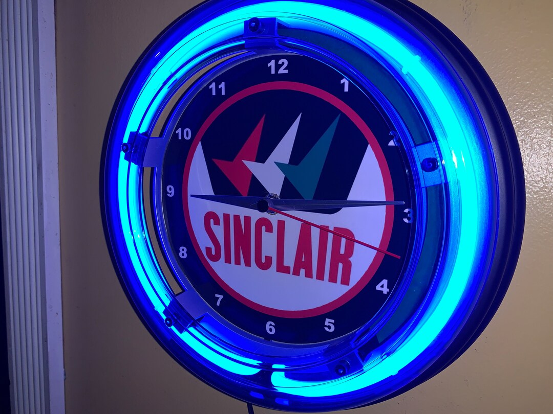 Sinclair LOGO Gas Service Station Oil Garage Mechanic Neon Lighted ...