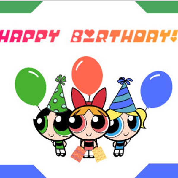Powerpuff Girls Birthday Party - Etsy
