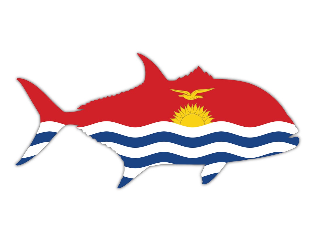5" Christmas Island Giant Trevally Sticker - Etsy Australia