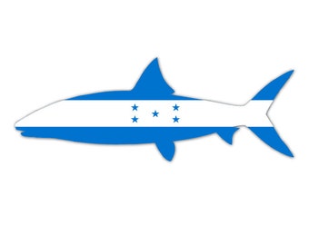 Bonefish Checkered Flag Die Cut Sticker - Etsy