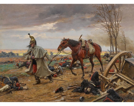 After the Battle/apres La Bataille Paul Louis Narcisse - Etsy