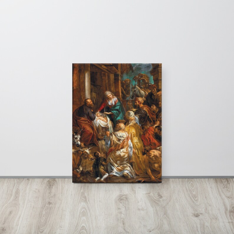 The Adoration of the Magi | Jacob Jordaens | 1657 Nativity Biblical ...