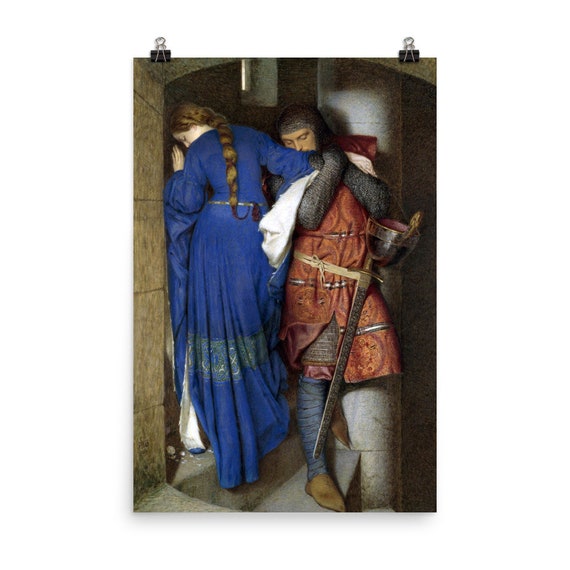 Hellelil and Hildebrand the Meeting on the Turret Stairs | Etsy