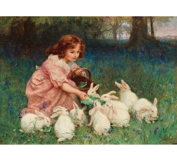 Feed The Rabbits Poster