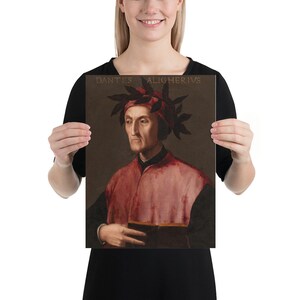 Portrait of Dante Alighieri | Florence Art | 1540 Renaissance Divine ...