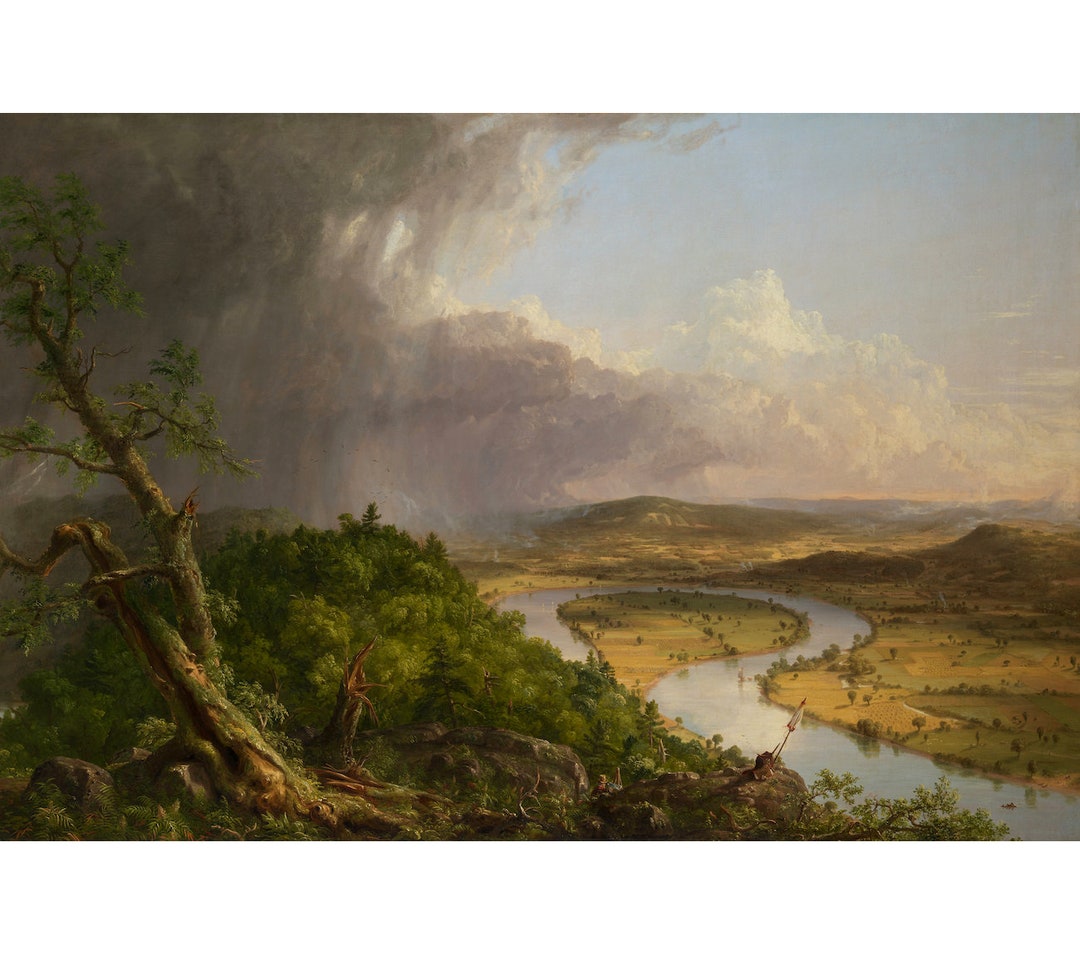 The Oxbow | Thomas Cole | 1836 American Poster Print - Etsy