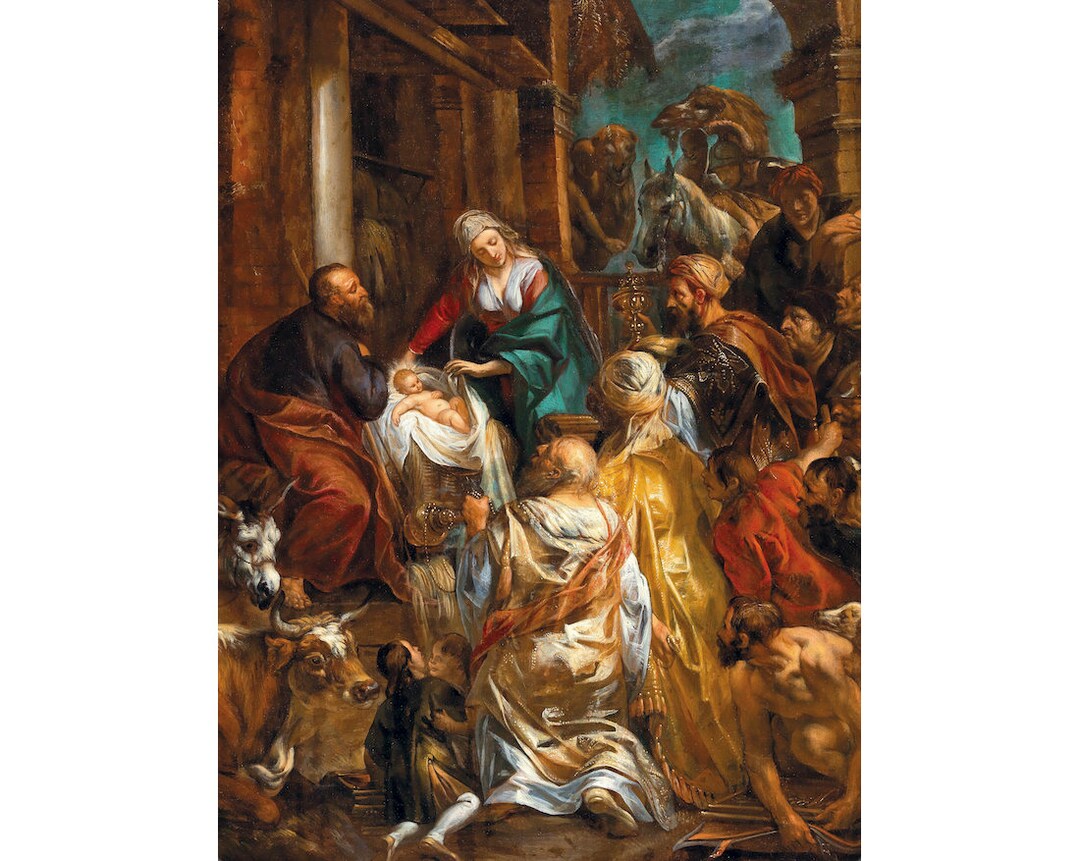The Adoration of the Magi | Jacob Jordaens | 1657 Nativity Biblical Print - Etsy