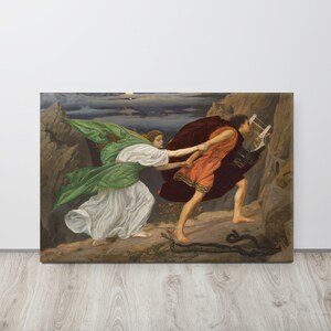 Orpheus and Eurydice | Sir Edward John Poynter | 1862 Pre-raphaelite Painting Print - Etsy