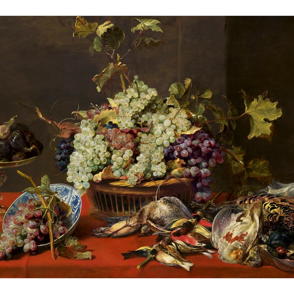 Grapes Still Life - Etsy