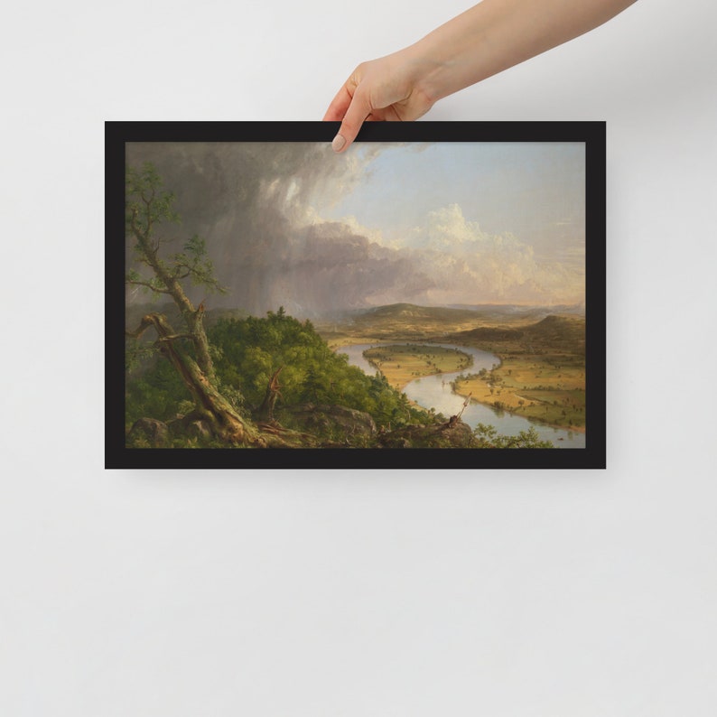 The Oxbow | Thomas Cole | 1836 American Painting Print - Etsy