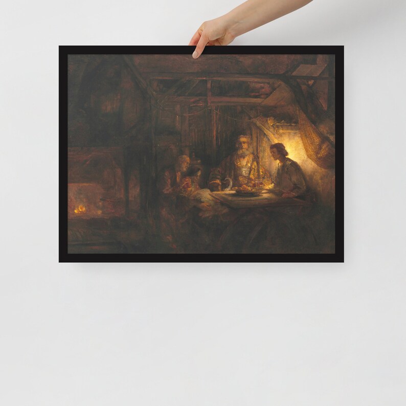 Philemon and Baucis | Rembrandt | 1658 Renaissance Greek Mythology ...